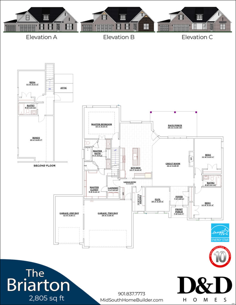 Briarton | D&D Homes